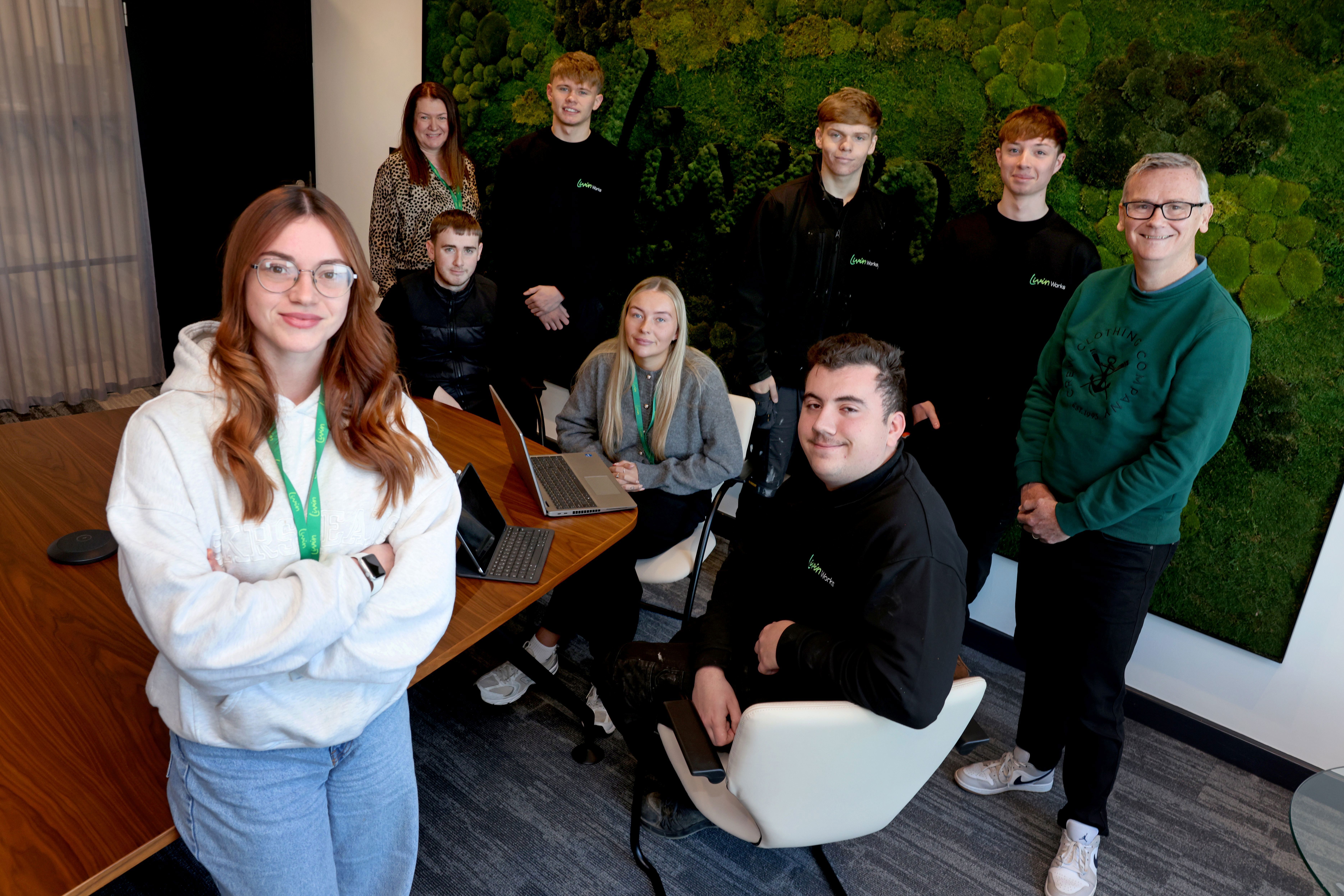 Seven new apprentices join the Livin teaam