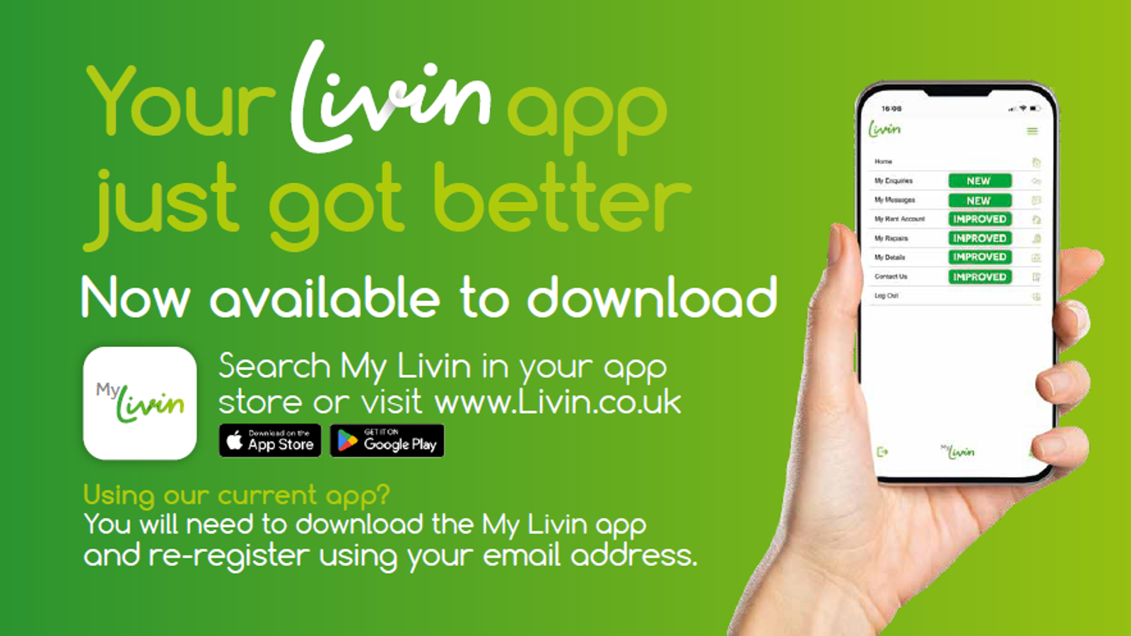 My Livin - available to download now | Livin
